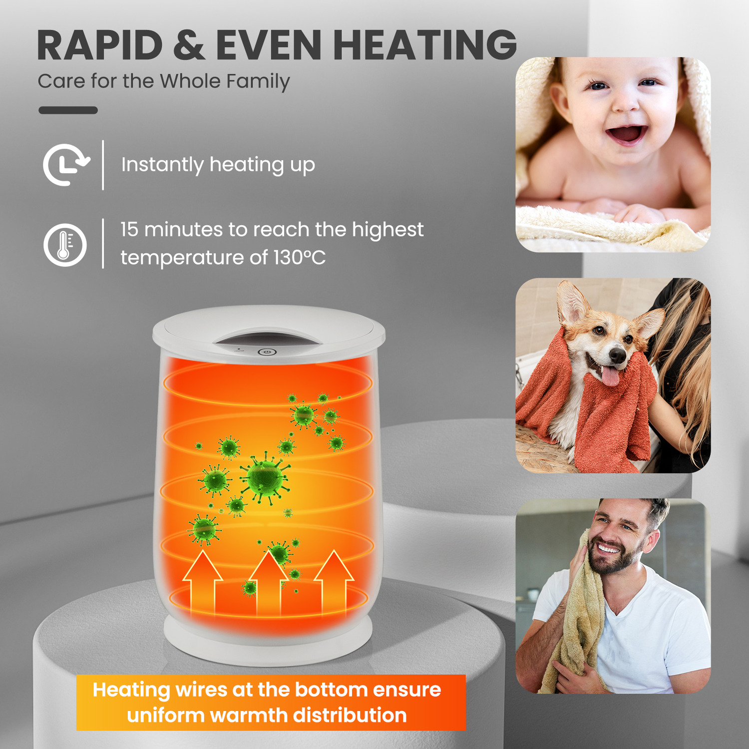 Portable Spa Hot Towel Heater