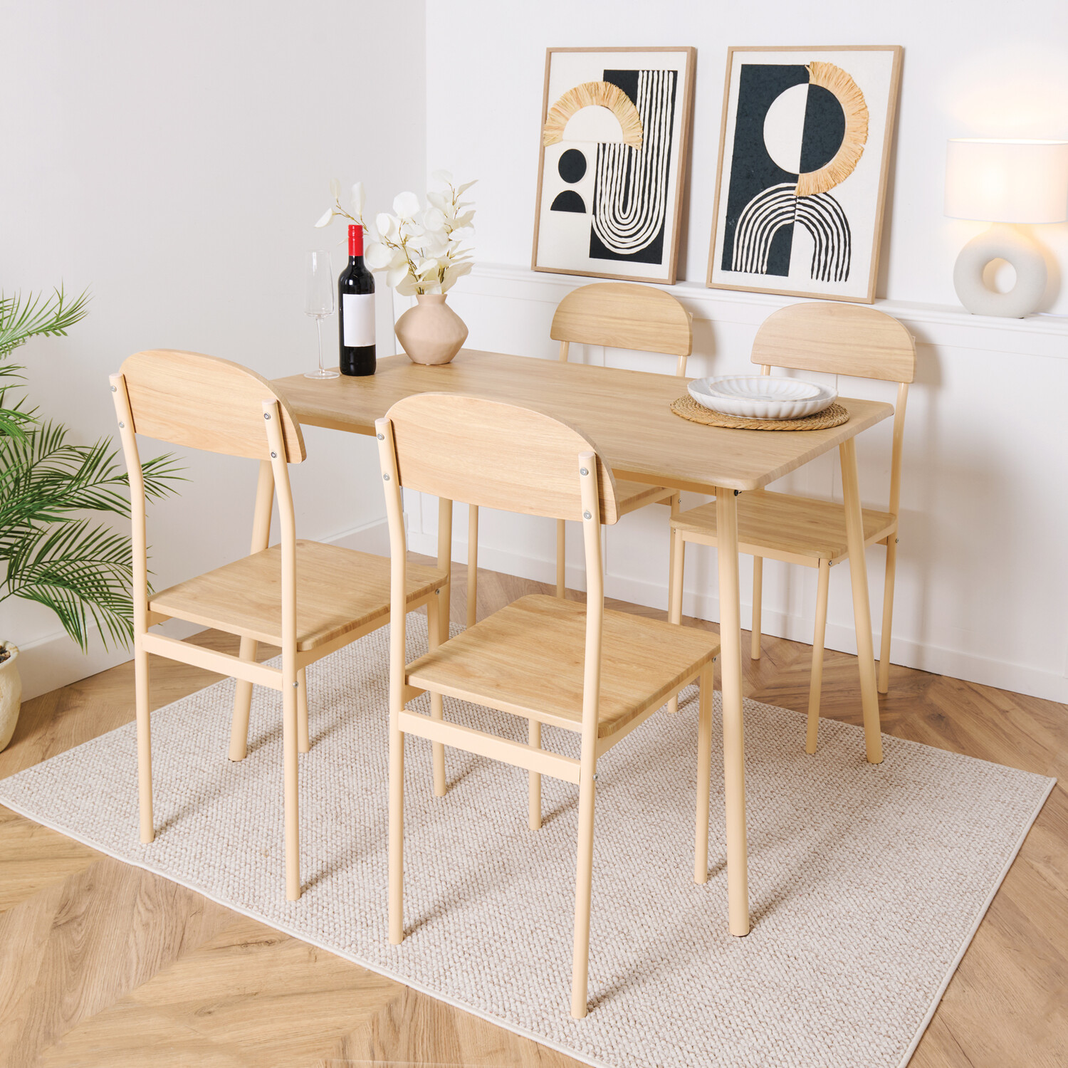 Eden Dining Table and Chair Set
