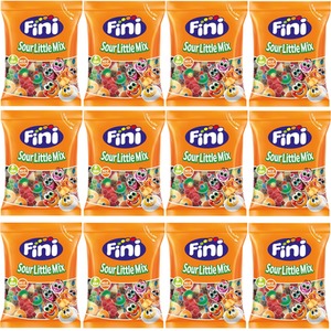 Fini Sweets Jelly Sour Little Mix Gummy Jellies 12 x 75 Grams