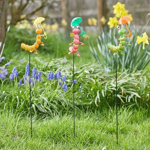 Bug Garden Stake Ornament Plant Support