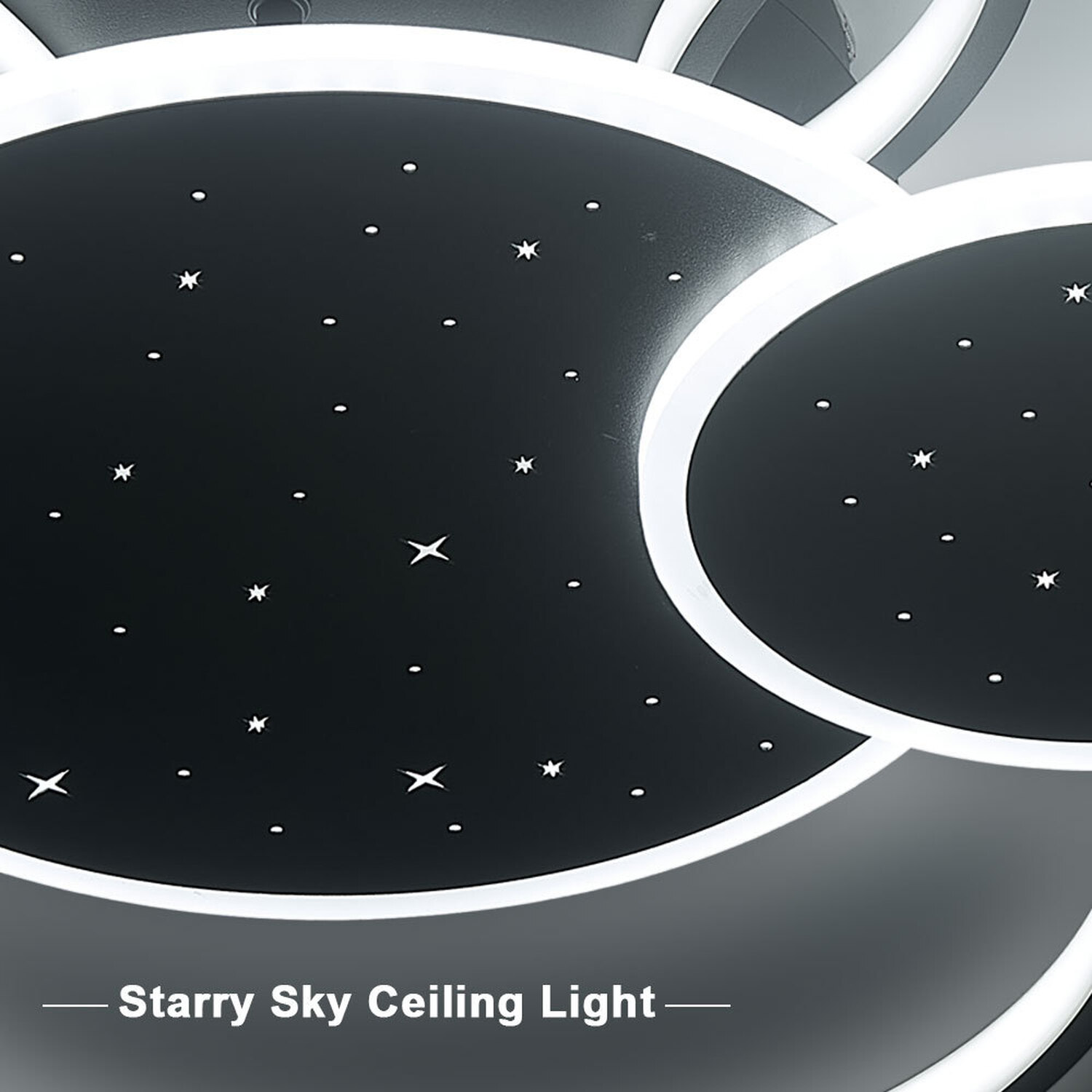 Multi-Rings Design LED Ceiling Light