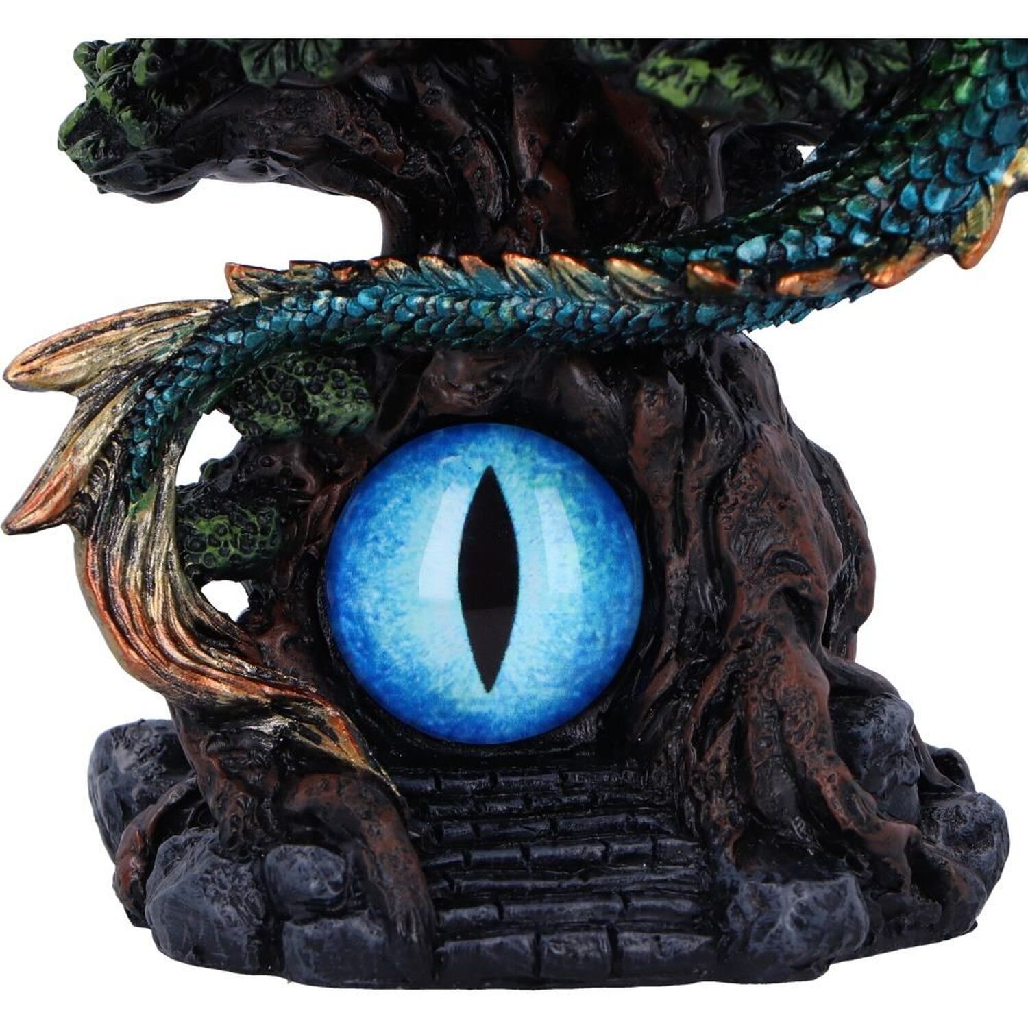 Forest Seer Green Dragon Eye Figurine