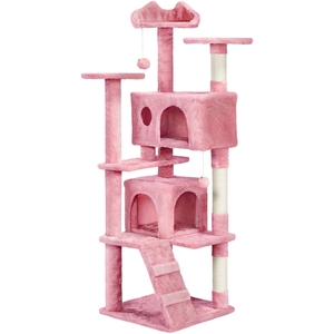 Multilevel Cat Tree with Scratching Posts