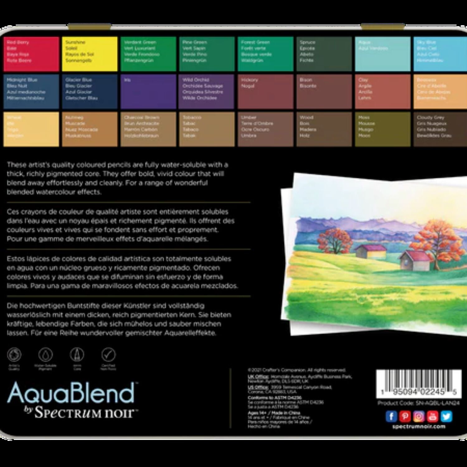 Aquablend Pencils