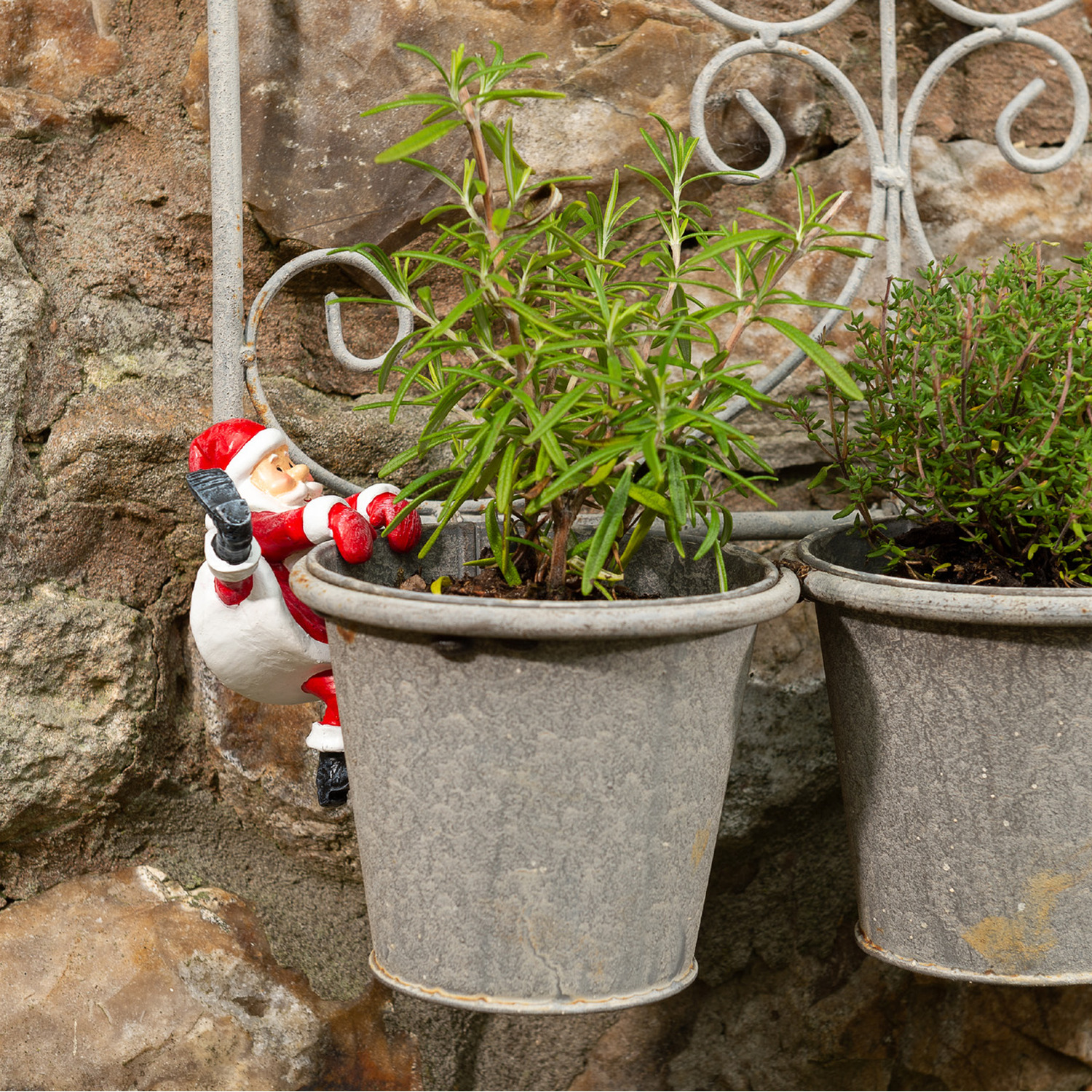 Father Christmas Pot Hanger