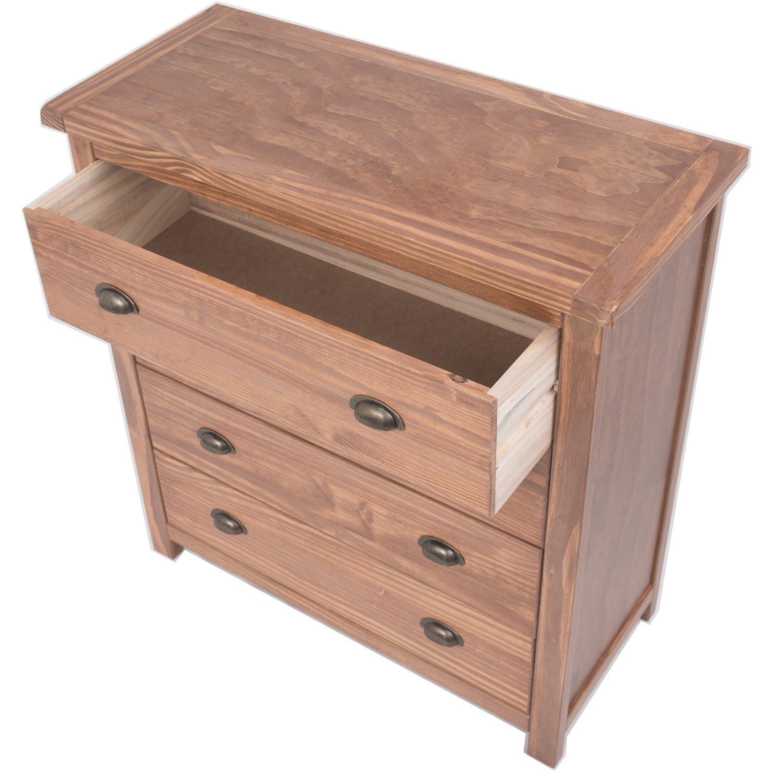 Padua 4 Drawer Chest - Antique Brass Drop Handle
