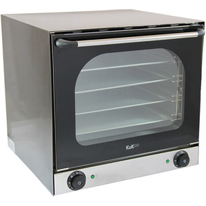 KuKoo 60cm Wide Black Convection Baking Oven