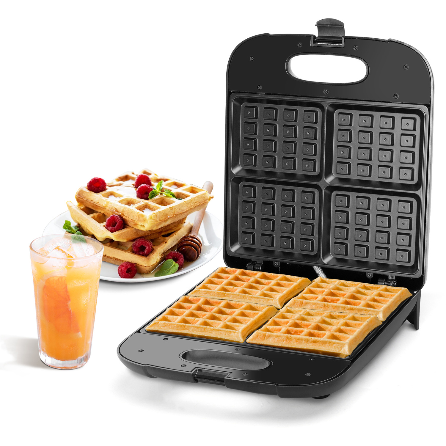 4 Slice Waffle Maker Iron for Family