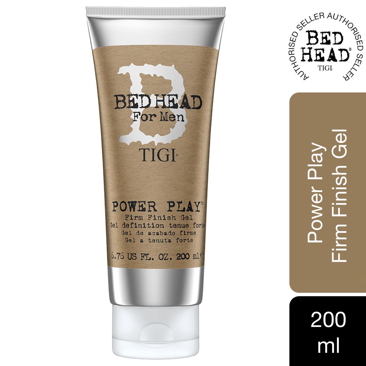 Bed Head for Men by TIGI Power Play Mens Hair Gel for Strong Hold, 200ml