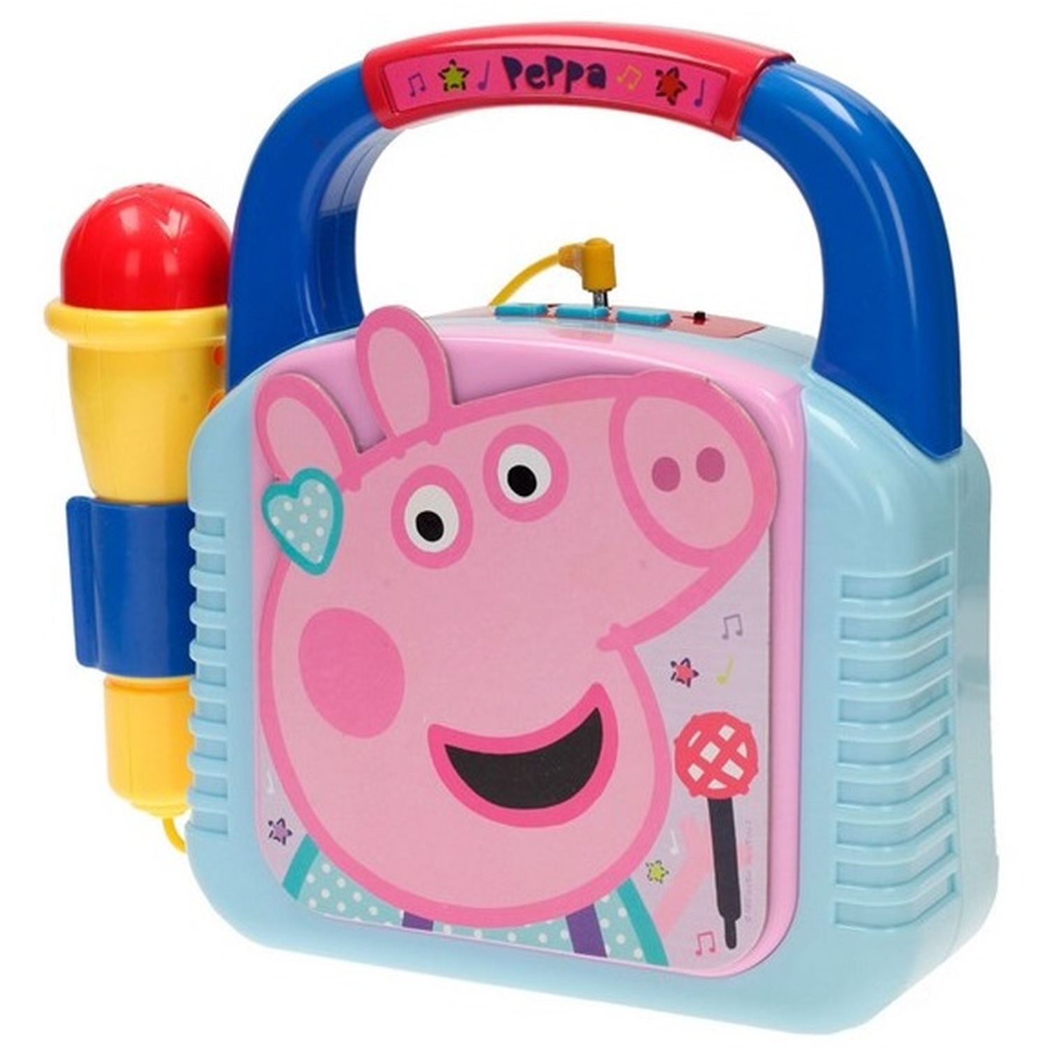 Peppa Pig - Bluetooth Speaker with USB Player and Microphone