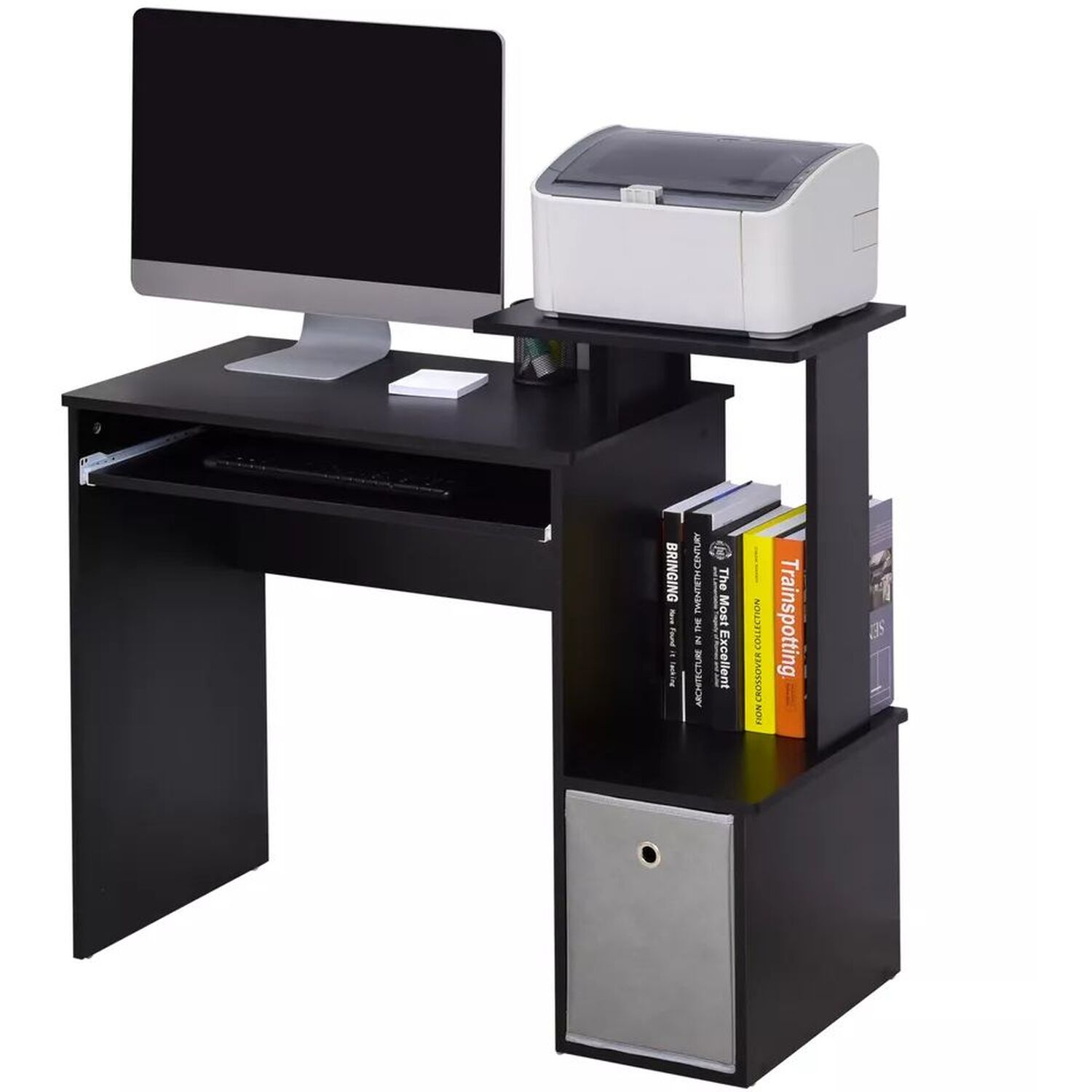 Computer Desk with Sliding Tray