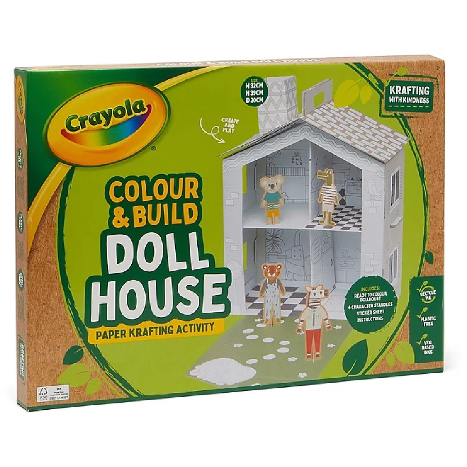 Crayola Colour and Build Doll House
