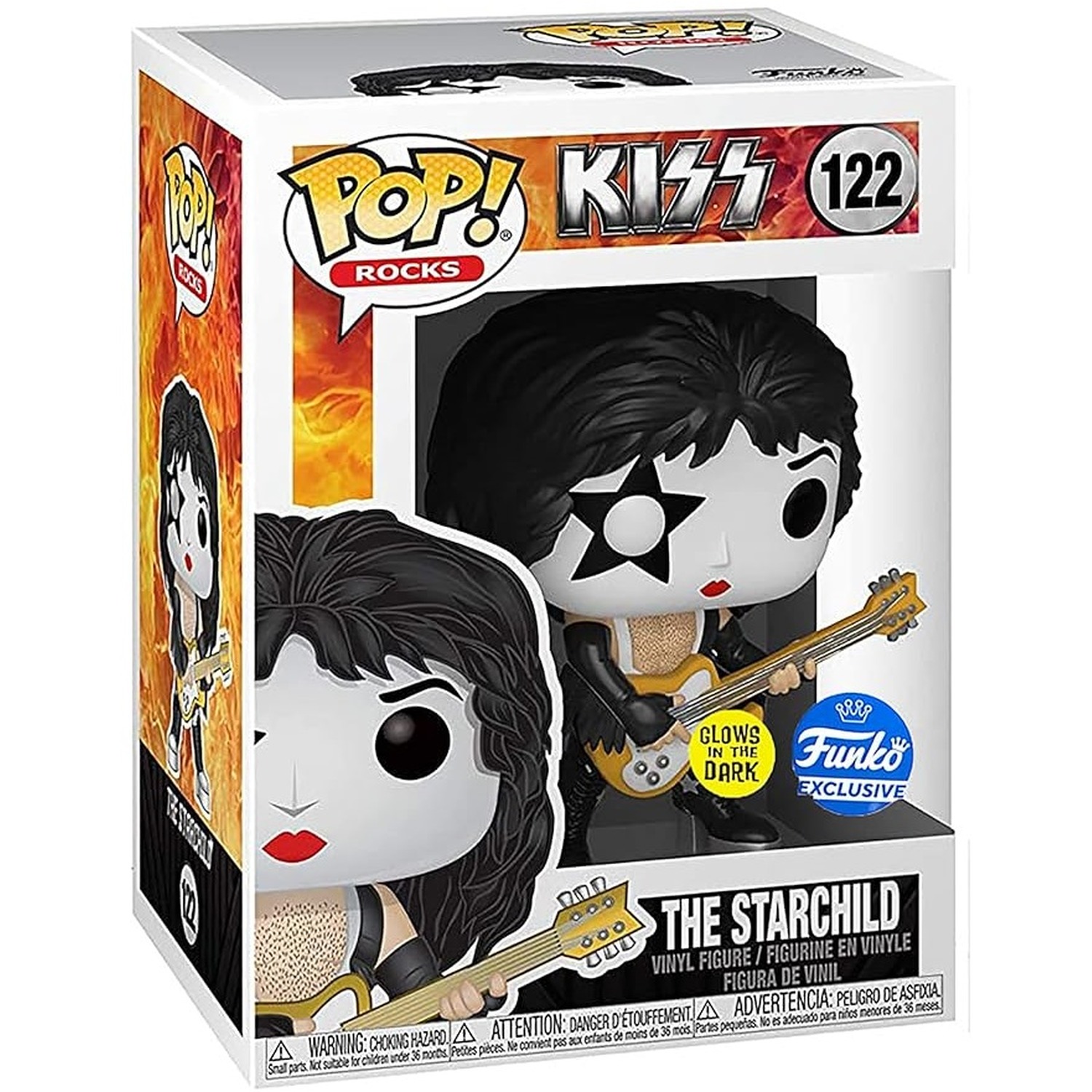 Funko POP! KISS The Starchild GLOW Exclusive