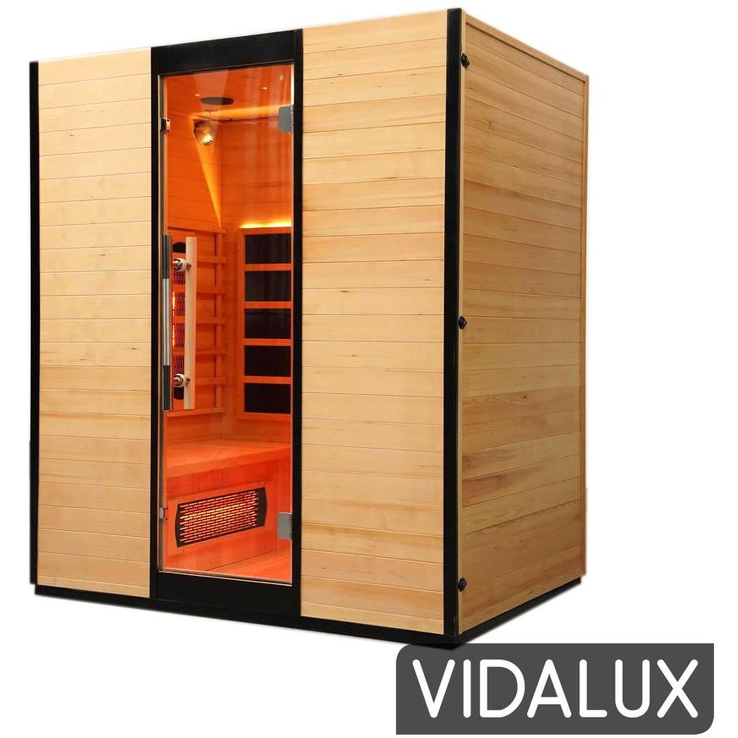 Vidalux Platinum Full Spectrum Sauna With Complete Heat
