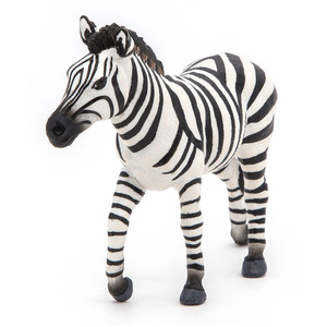PAPO Wild Animal Kingdom Male Zebra Toy Figure