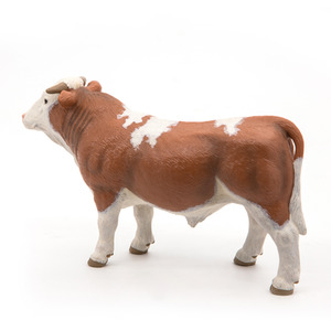 PAPO Farmyard Friends Simmental Bull Toy Figure