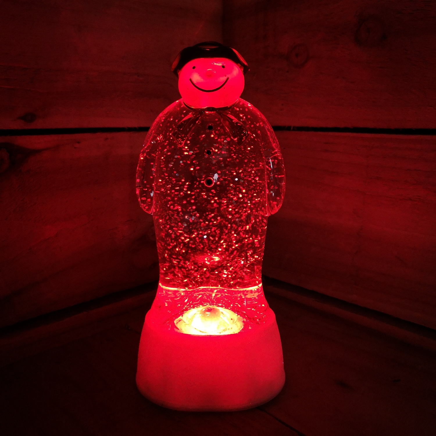 22.5cm Snowtime Christmas Water Spinner The Snowman