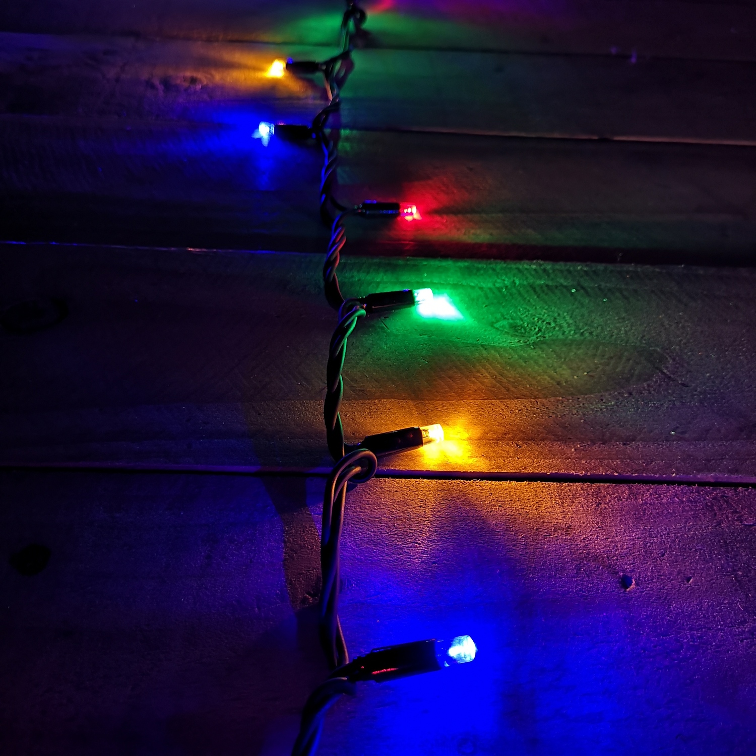 100 LED Multicolour 10m Heavy Duty Connectable Christmas Lights