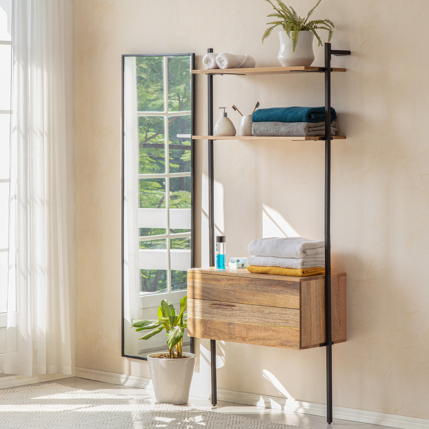 Holt Storage Ladder Bookcases