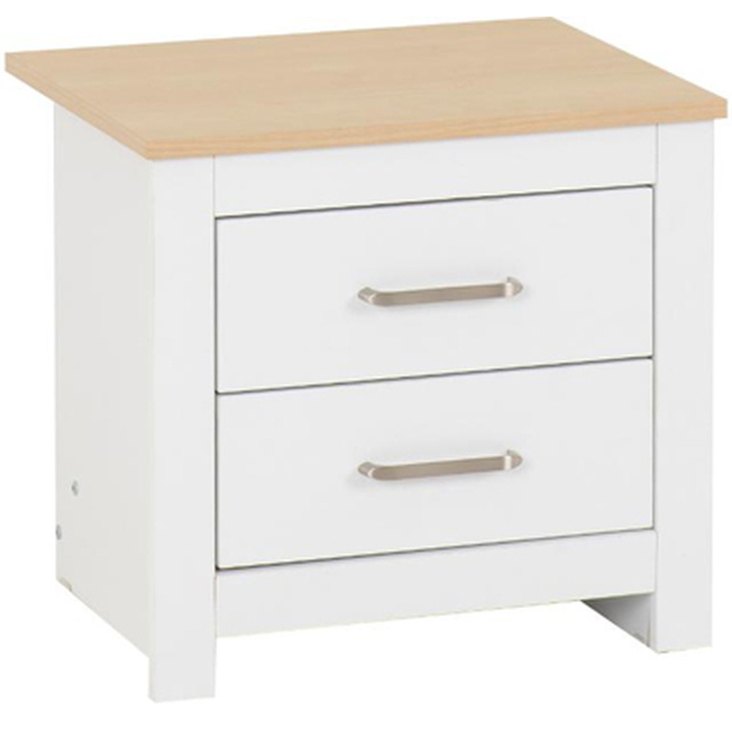 Portland 2 Drawer Bedside