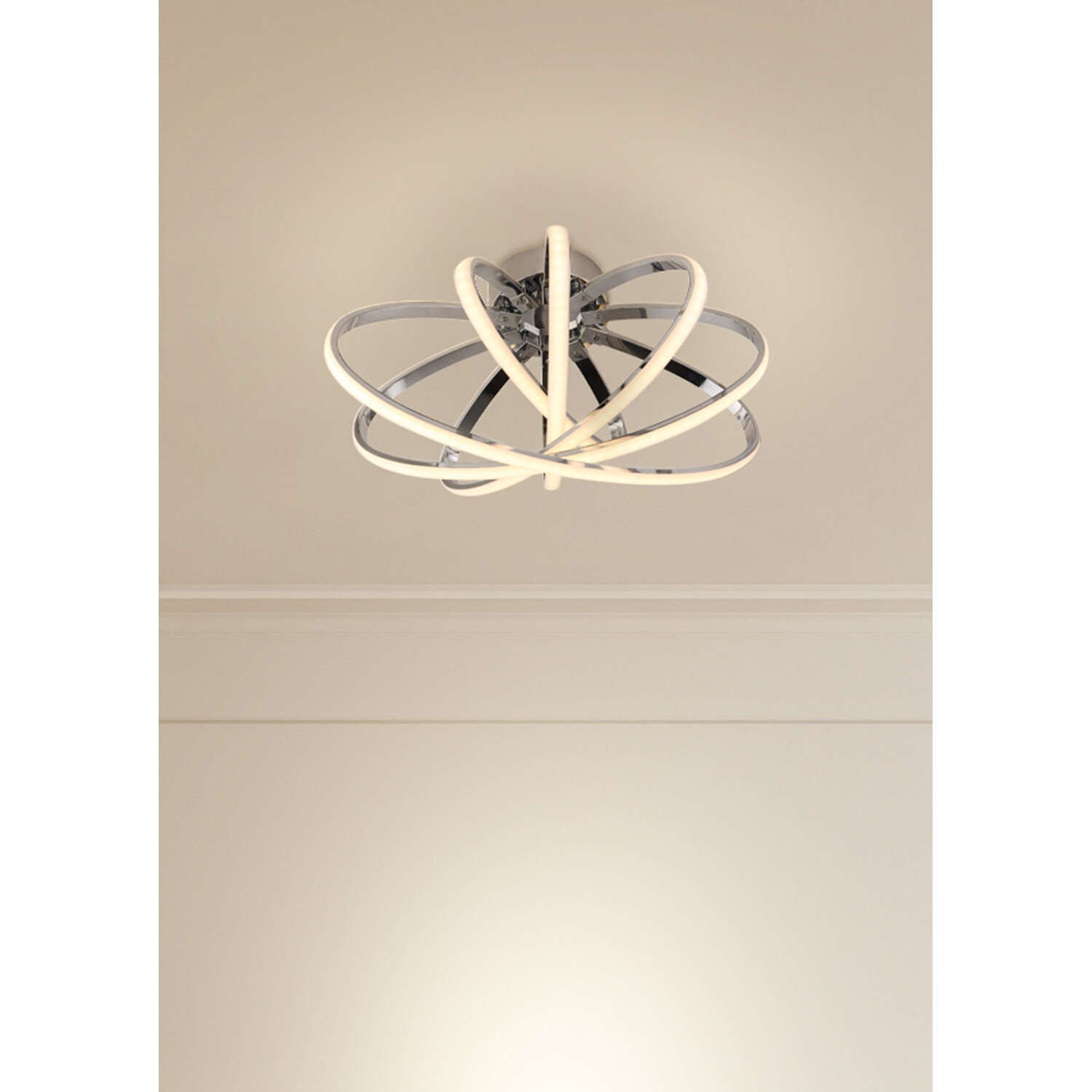 Abstract Atomic LED Flush Fitting