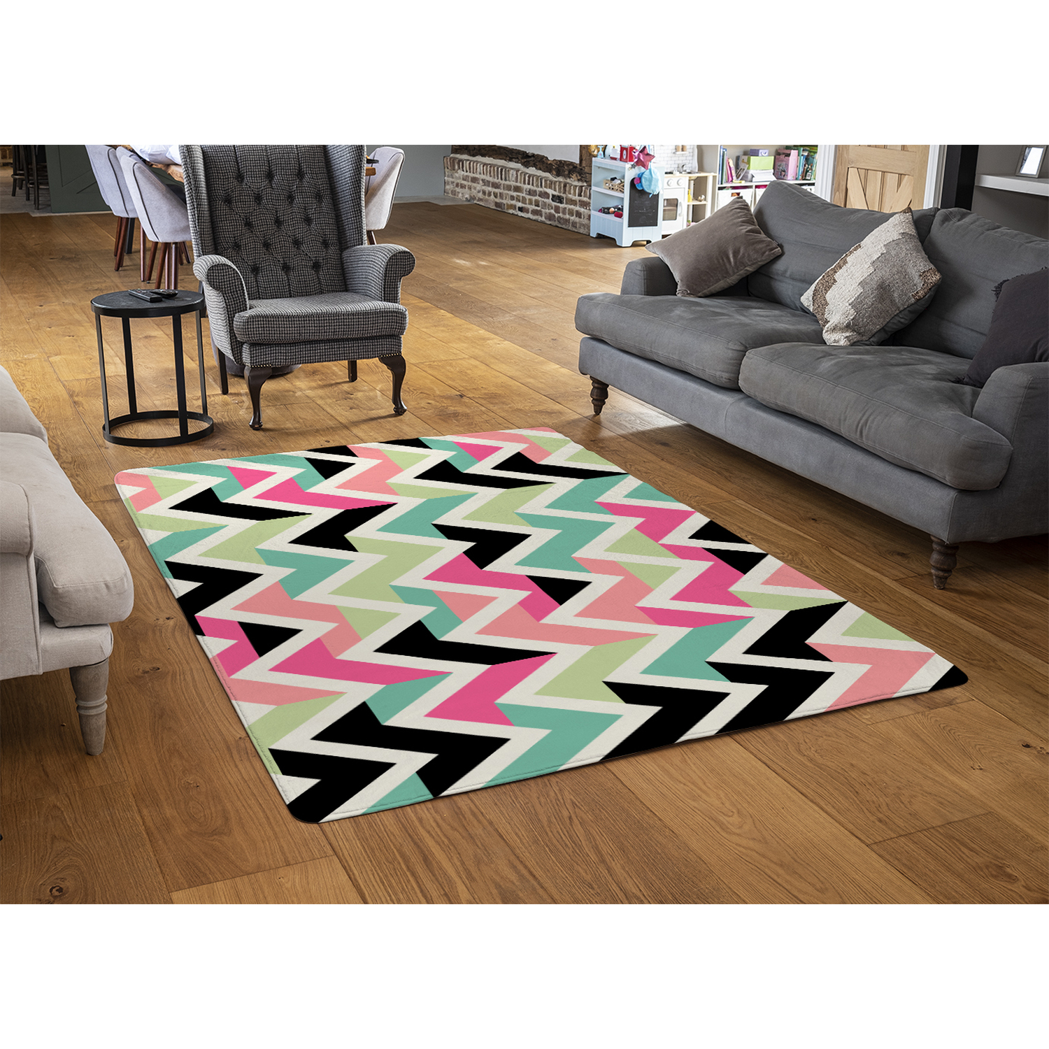 Summer Hipster Boho Chic Rug