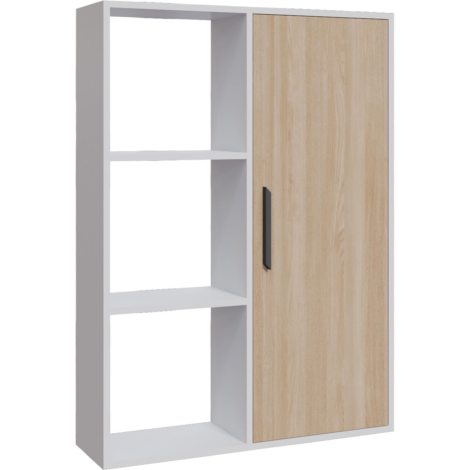 Patrick Modern Bookcase Bookshelf Shelving Unit with Cabinet