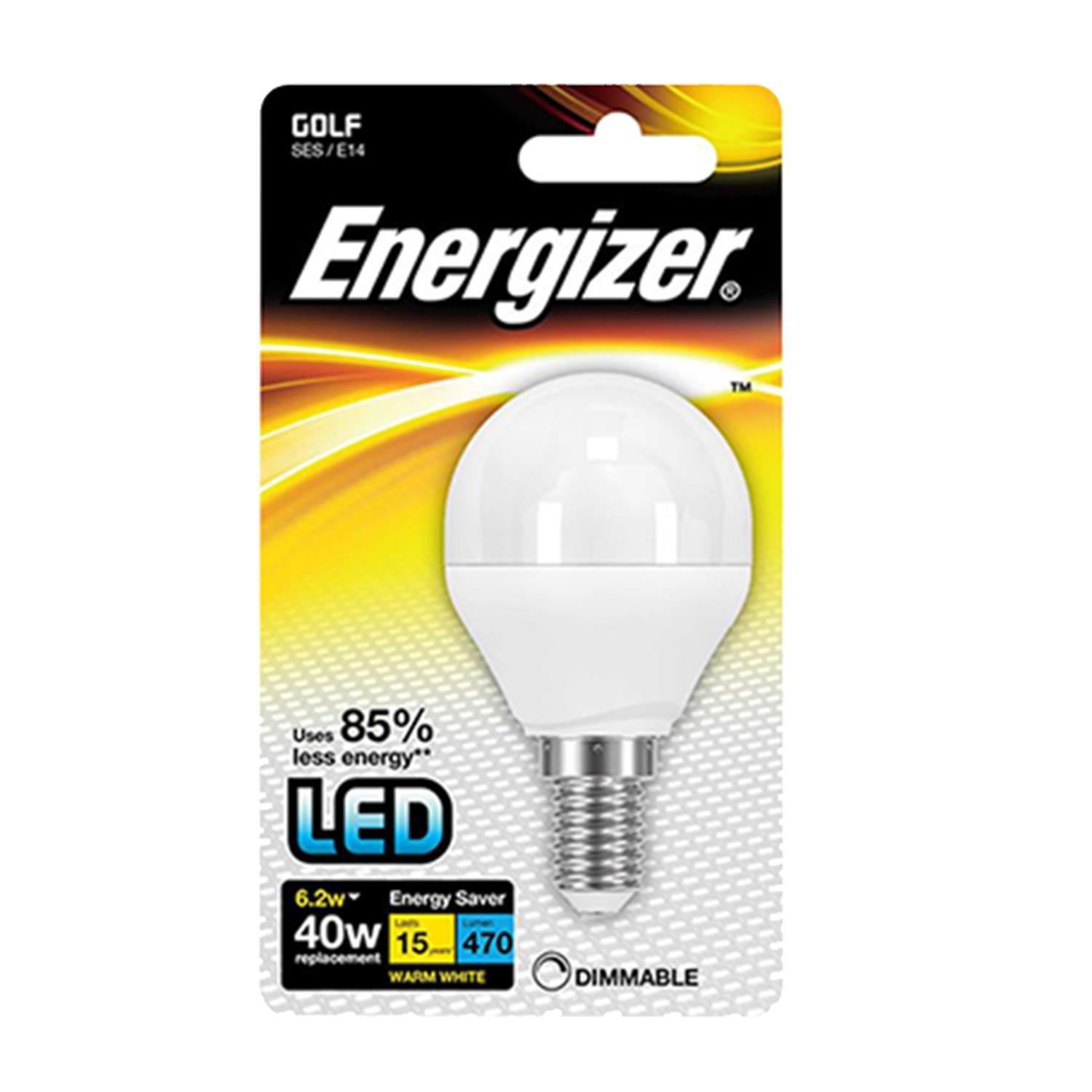Energizer LED SES E14 Dimmable Light Bulb Warm White