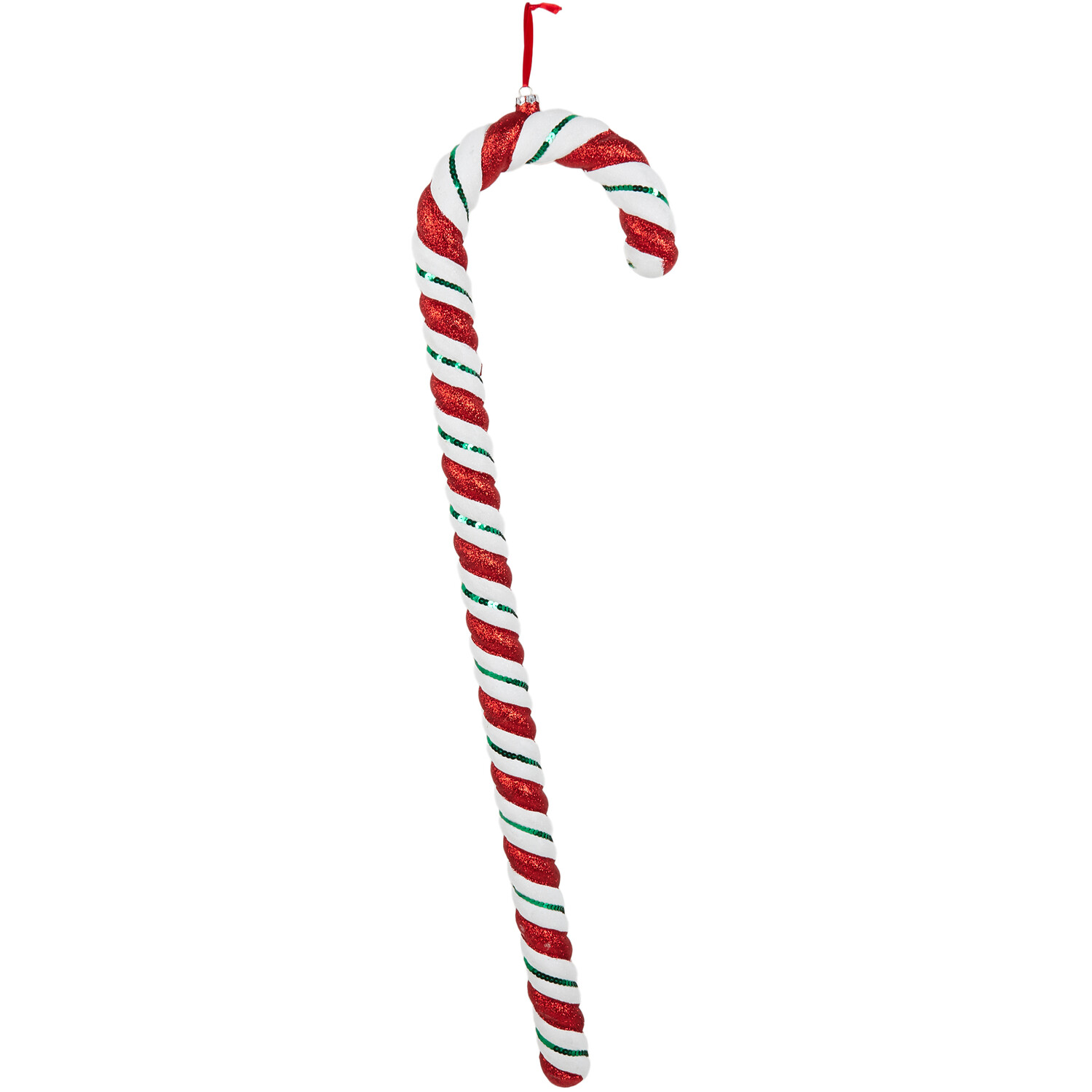 Giant Glitter Candy Cane