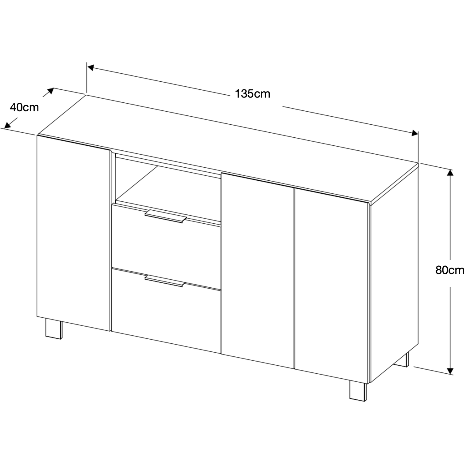 Enzo 06 Sideboard