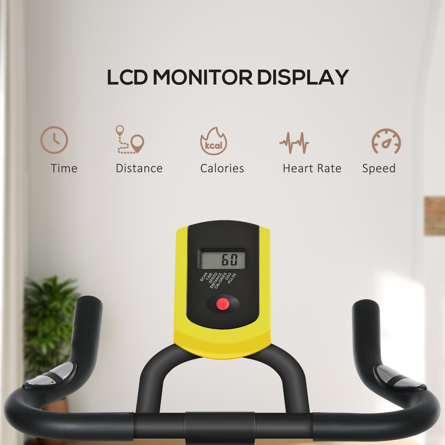 Indoor Exercise Bike Stationary Bike for Home Gym A90-363V00YL