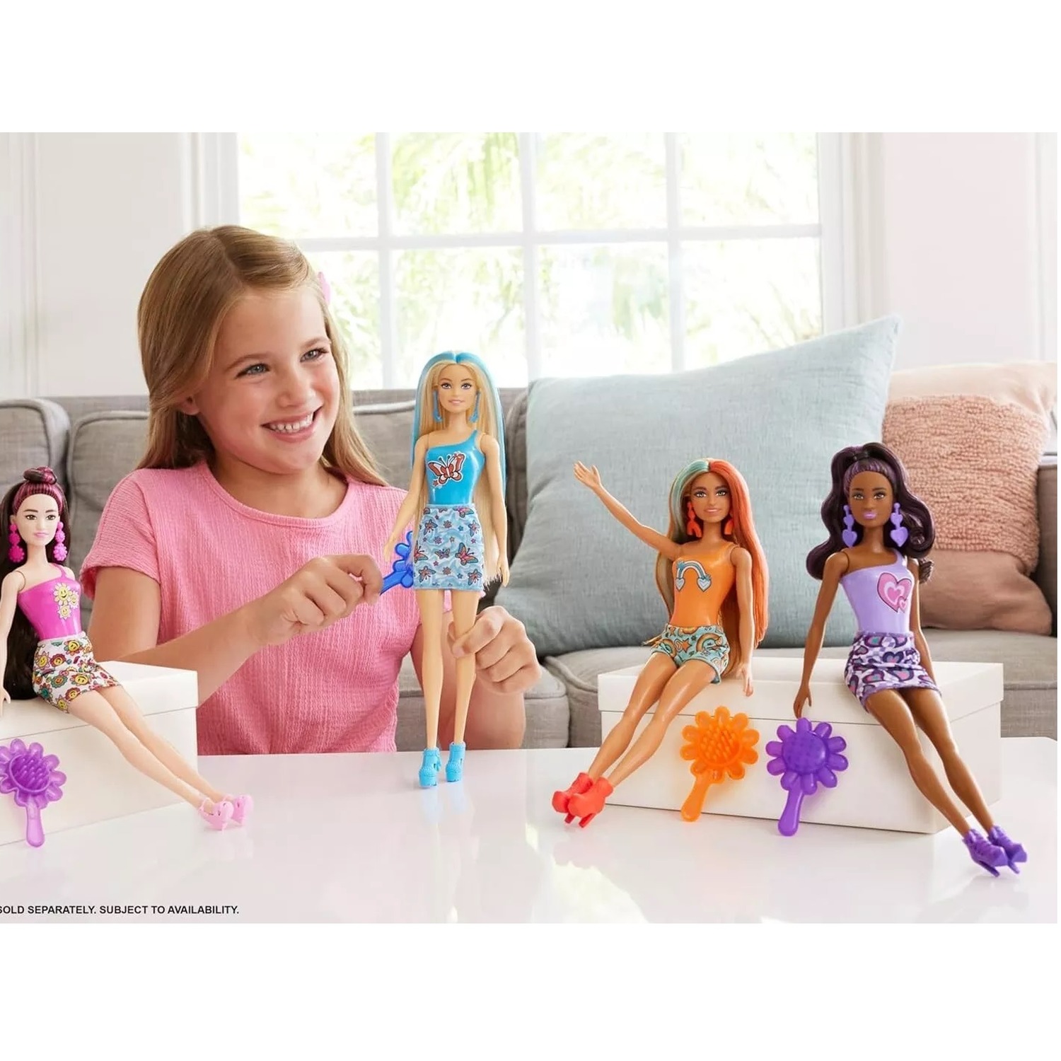 Barbie Colour Reveal Rainbow Inspired Doll and Accessories