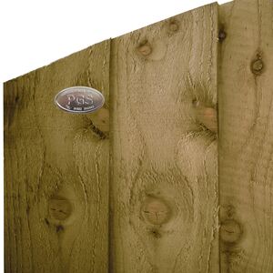 Premier Dome Top Feather Edge Fully Framed Garden Fence Panels