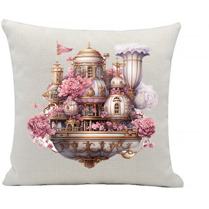 Steampunk Linen Cushion