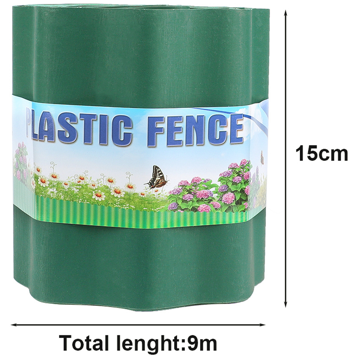 Wavy Garden Border Fence Garden Edging