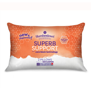 Pack of 2 Slumberdown Superb Support Pillows