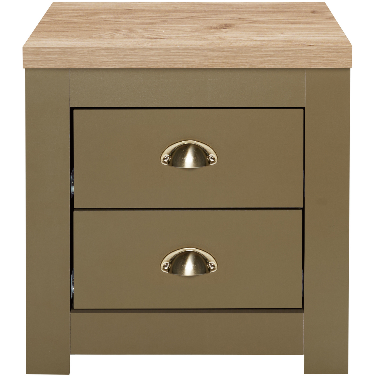 Highgate 2 Drawer Bedside
