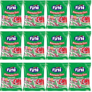 Fini Sweets Jelly Watermelon Slices Gummy Jellies 12 x 75 Grams