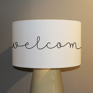 Text Welcome Designer Lamp Ceiling Stylish Shade
