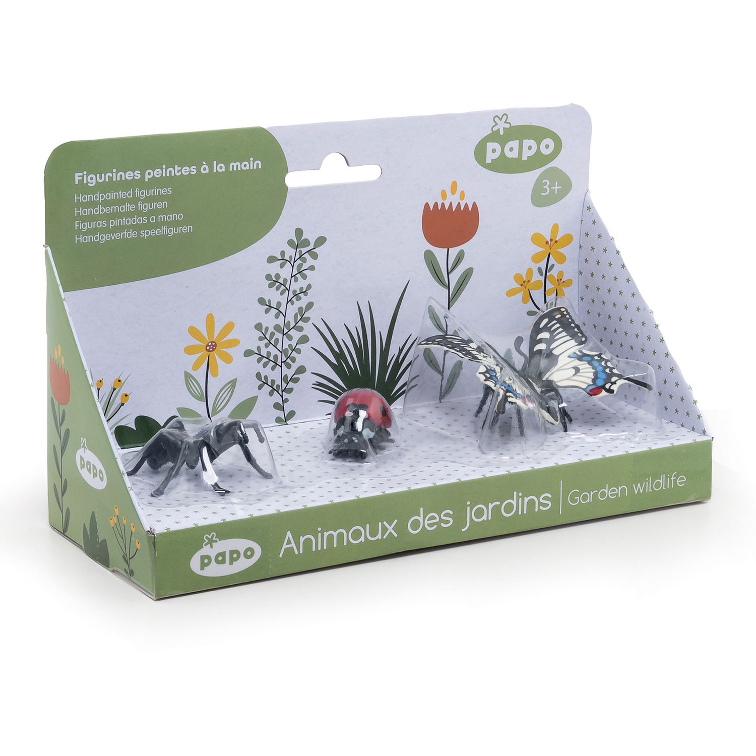PAPO Wild Life in the Garden Insect Box 1 Toy Figure Set - 80008