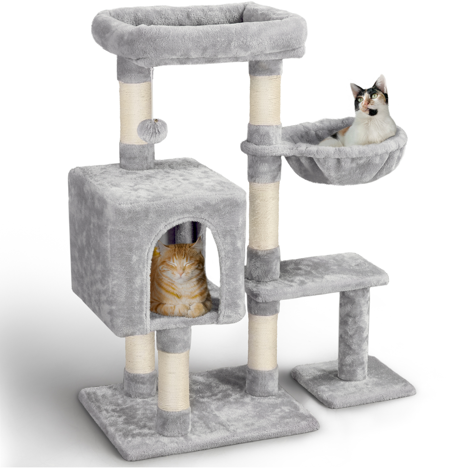 Small Cat Tree with Plush Perch