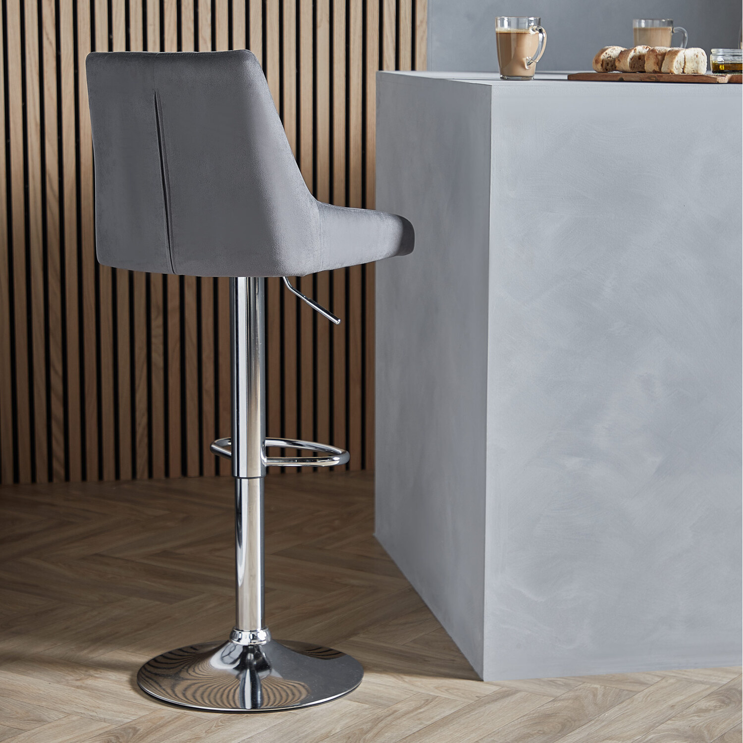 Kitchen Bar Stool with Gas Lift Mechanism