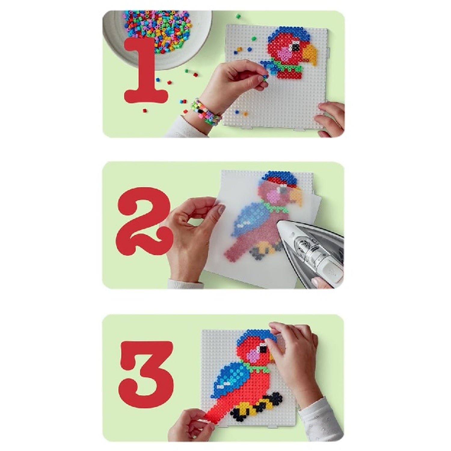 10000 Midi Hama Beads Bucket