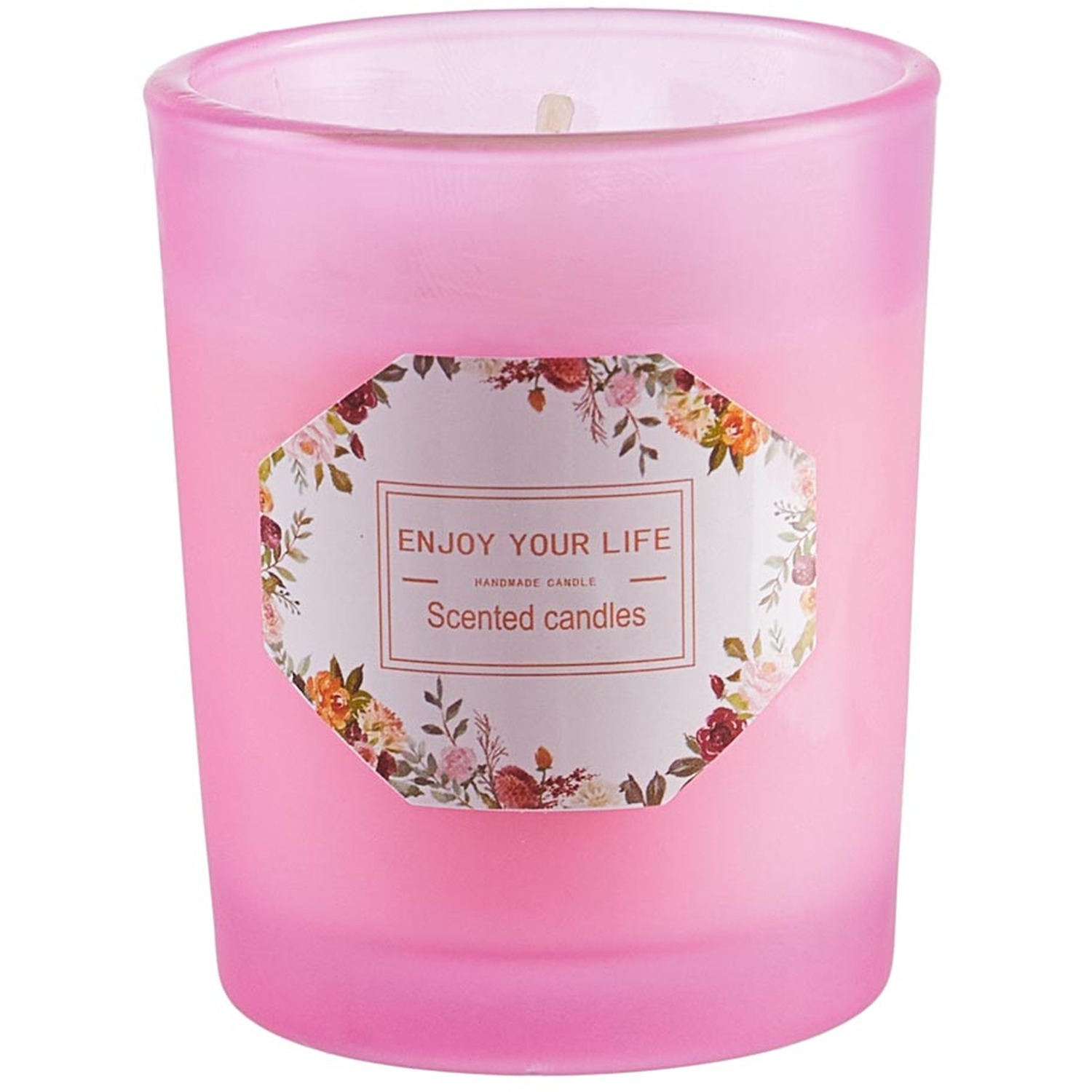 Smokeless Soy Wax Scented Candle in Glass Jar