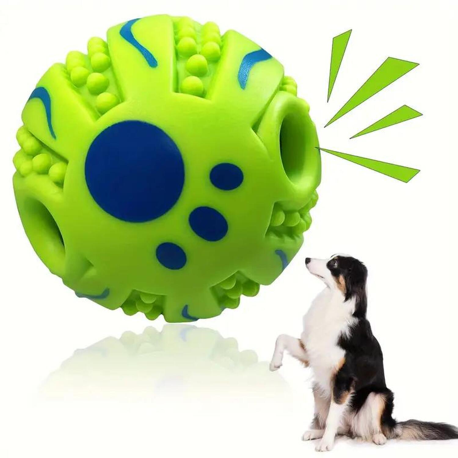 Pet Sound Ball 7cm Giggle Sounds Durable Dog Toy