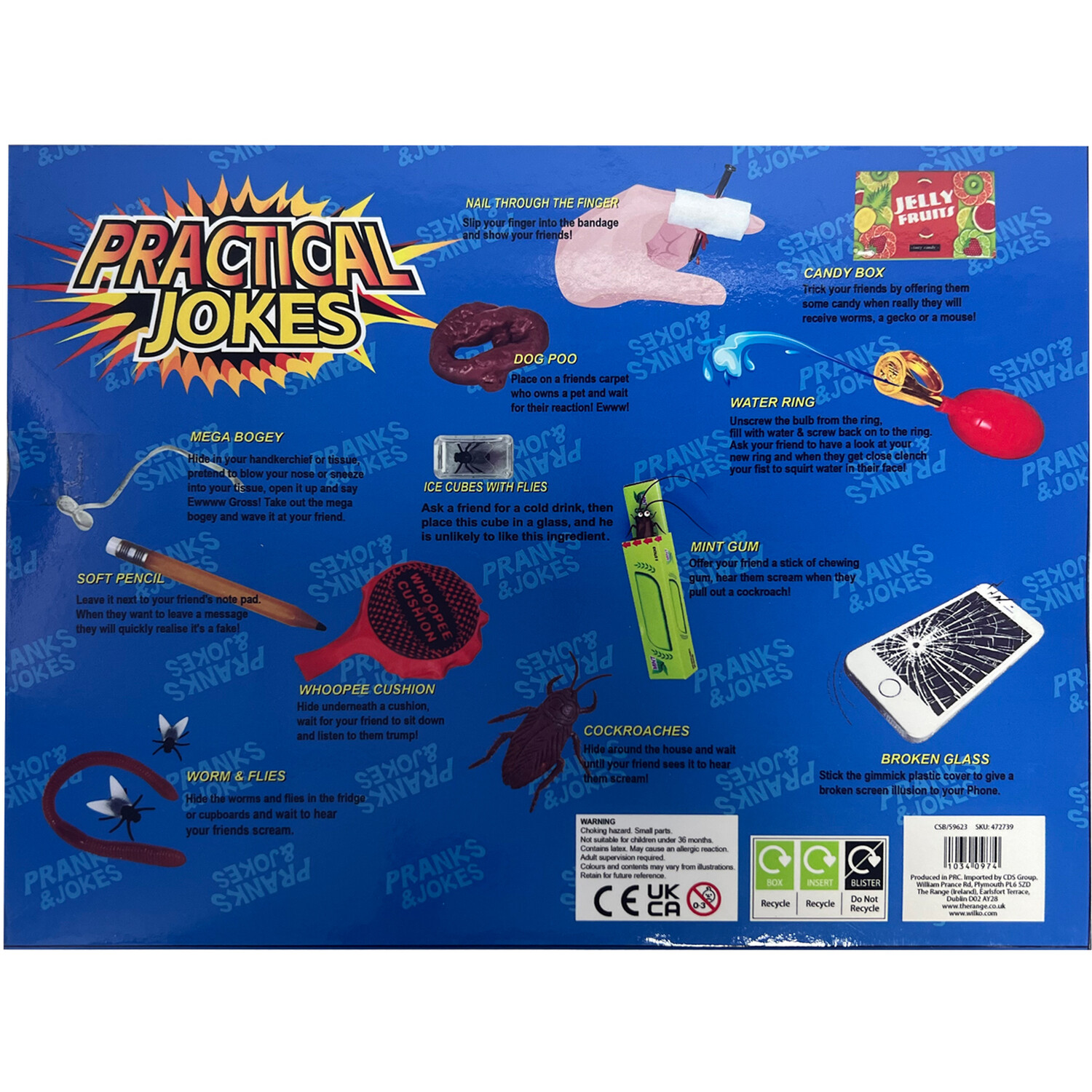 Practical Jokes Toy Set