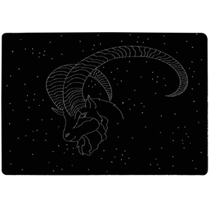 Capricorn Zodiac Sign Style Rug