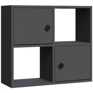 Tasso Bookcase with Cabinets