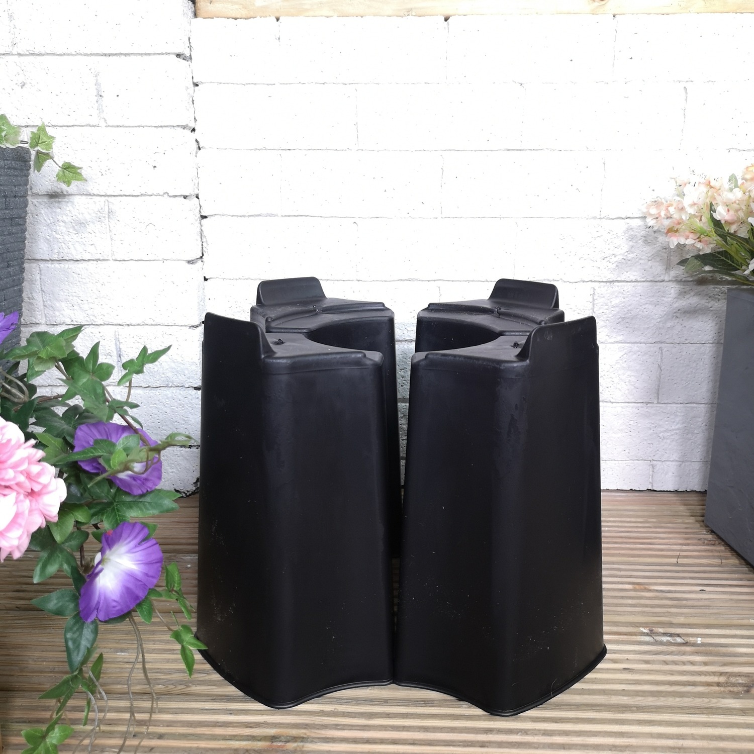 Strata 100L Slim Line Garden Water Butt Set
