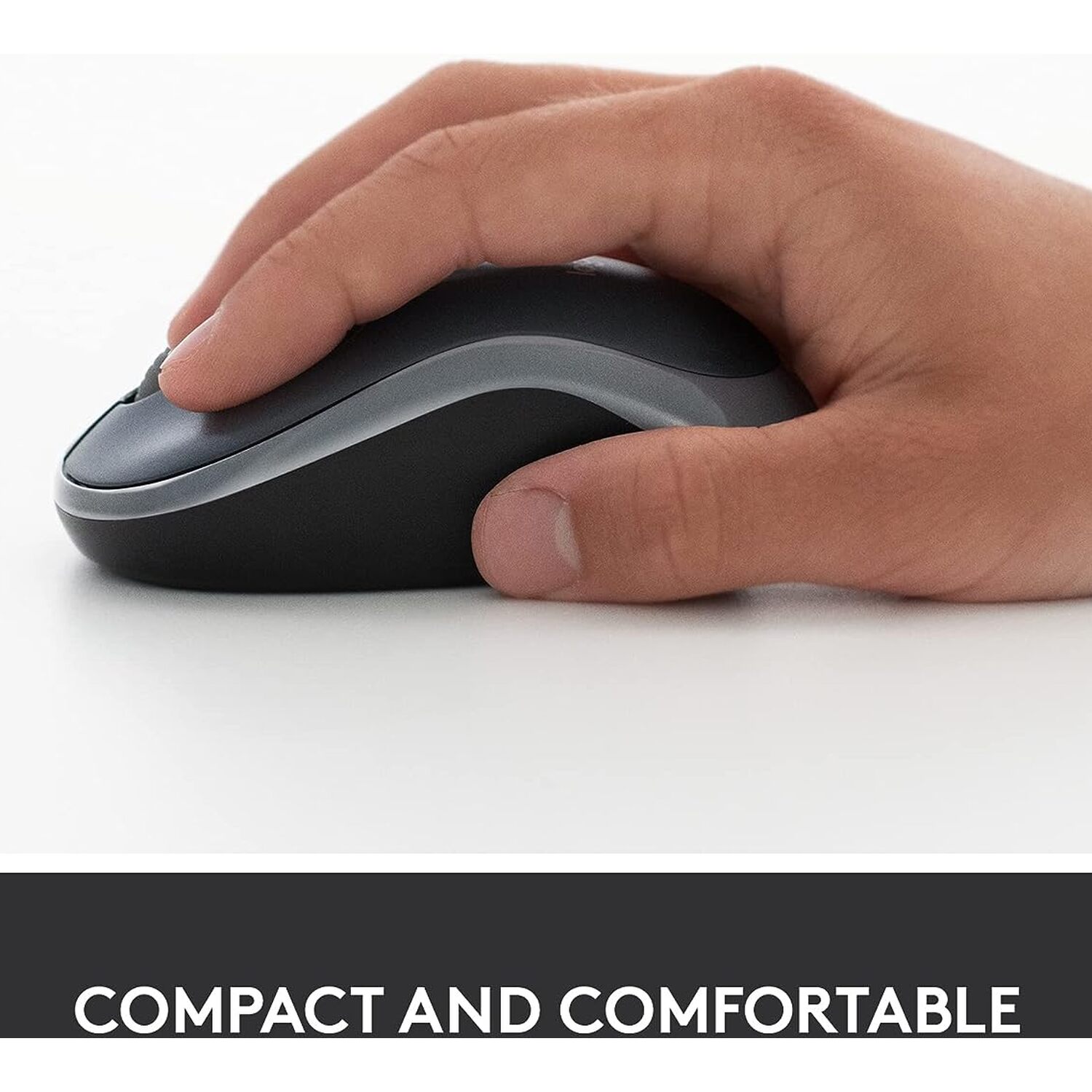 Logitech M185 Wireless Mouse Black